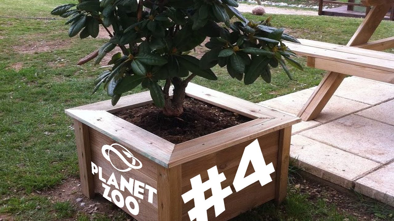 [Let's Play] Planet Zoo - EPS 4 : POT DE FLEUR DE LUXE ! - YouTube