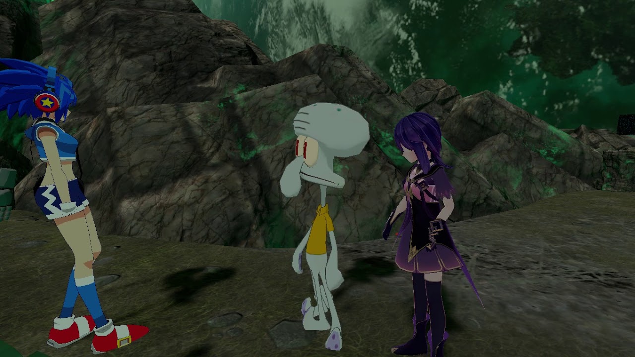 Squidward's final smash - YouTube