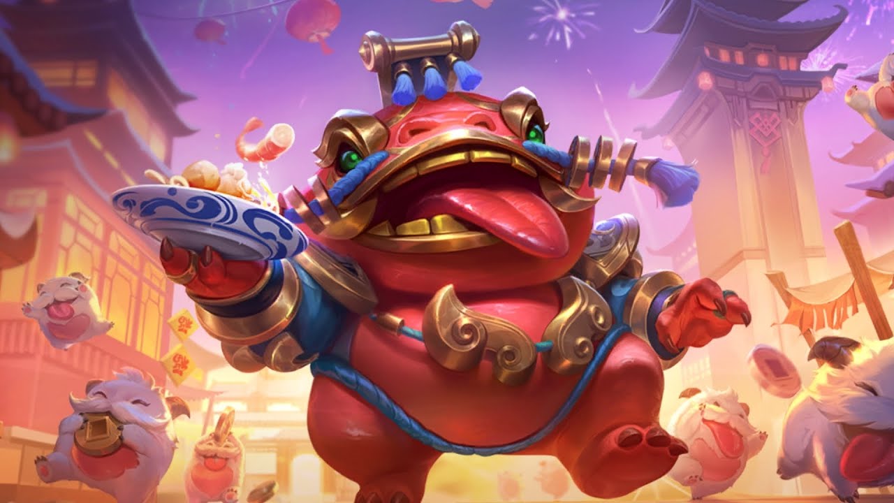 Tahm Kench Coin Emperor Chibi - TFT: Golden Spatula - YouTube