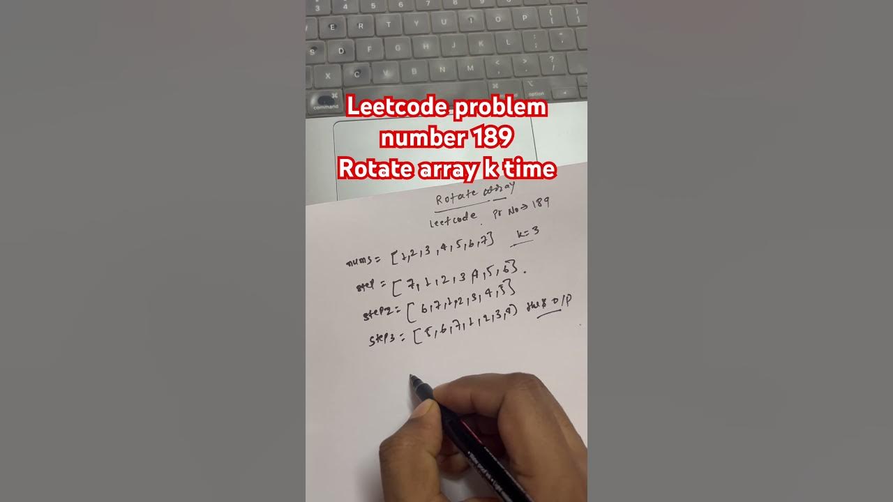 Rotate Array Array Interviewquestions Arrays Programming Arrayinjs Interviewtopics Python