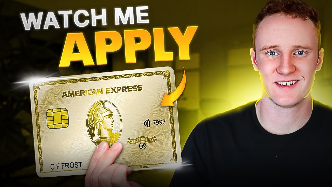 Amex Gold Card: How to INSTANTLY Get Approved - YouTube