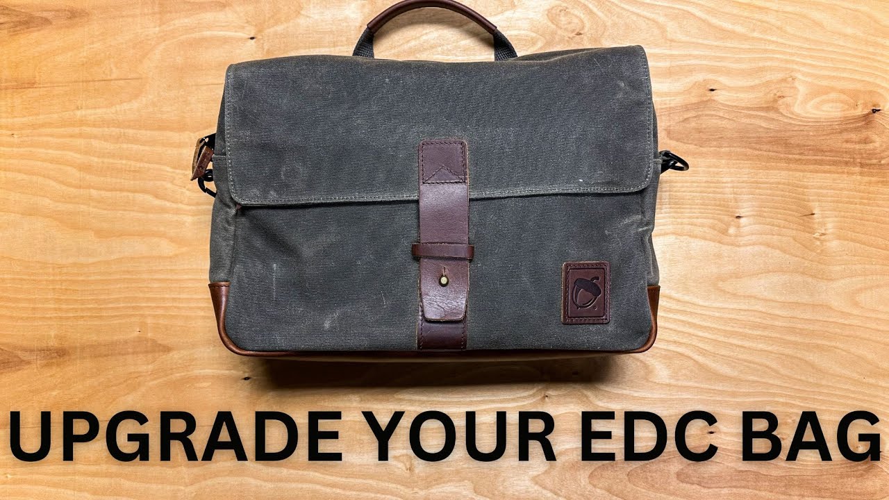 UPGRADE YOUR EDC WITH THIS AMAZING EVERYDAY CARRY BAG. THE SATCHEL 13 ...