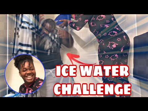 ICE WATER CHALLENGE ON BOYFRIEND *HILARIOUS* - YouTube