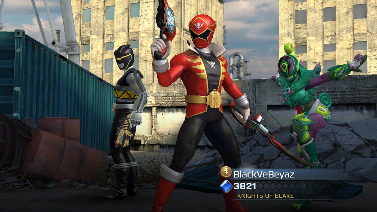 Troy Burrows SÜPER MEGAFORCE Red New Characters Team Power Rangers ...