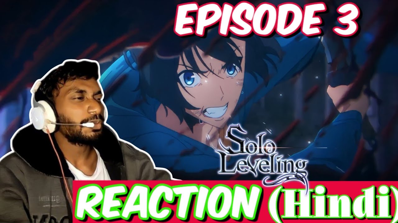 THAT WAS A DREAM?!? Solo Leveling episode 3 reaction in hindi - YouTube