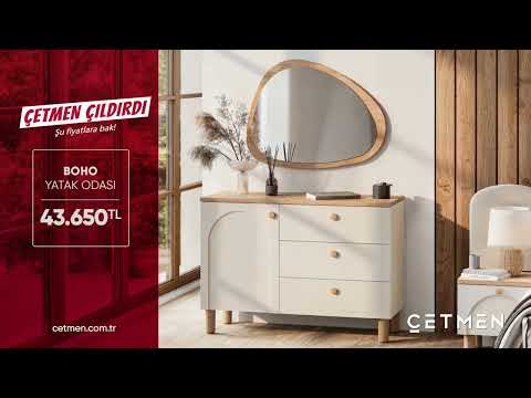 ÇETMEN ÇILDIRDI! | Boho Yatak Odası sadece 43.650 TL!