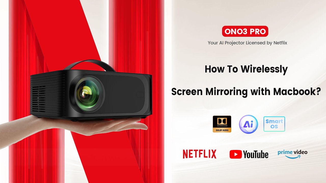 How To Wirelessly Screen Mirroring with Macbook? - YouTube