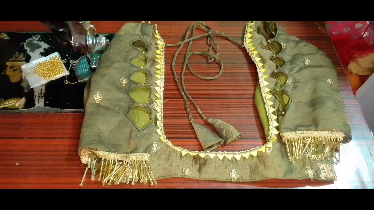 blauj ki new dejain|| blauj short simple dejain|| blauj lesh paiping ...