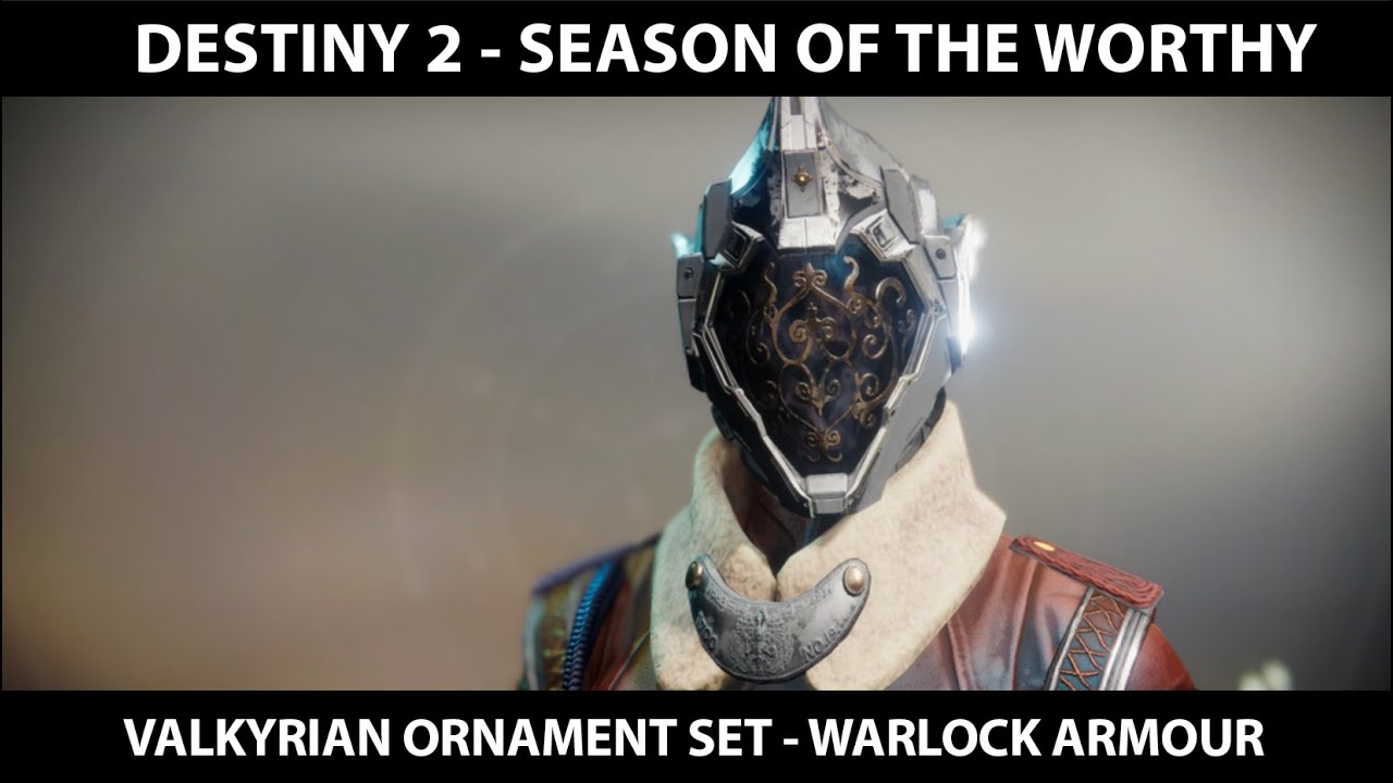 Destiny 2 Valkyrian Armour set Ornament - Warlock - YouTube