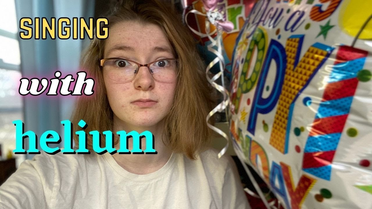 singing popular songs with helium from balloons | fun singing tricks ...