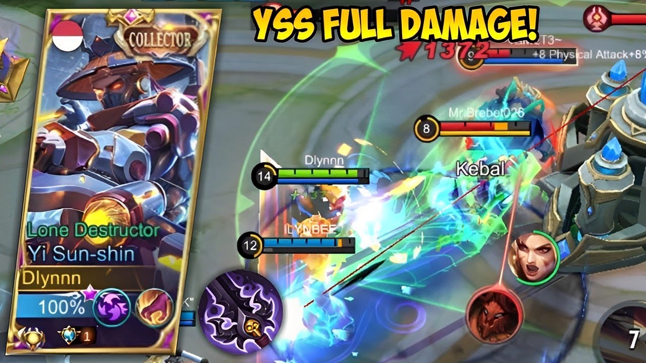 KEMBALI LAGI BUILD YSS FULL DAMAGE! ENAK BANGET KALO PAKE BUILD INI ...