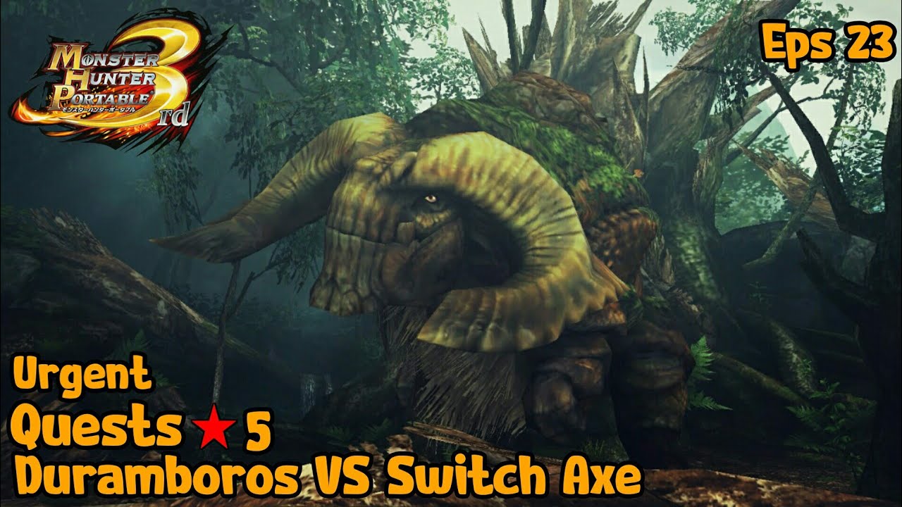 [Mhp3rd] Monster Hunter Portable 3rd Indonesia - Duramboros vs Switch ...