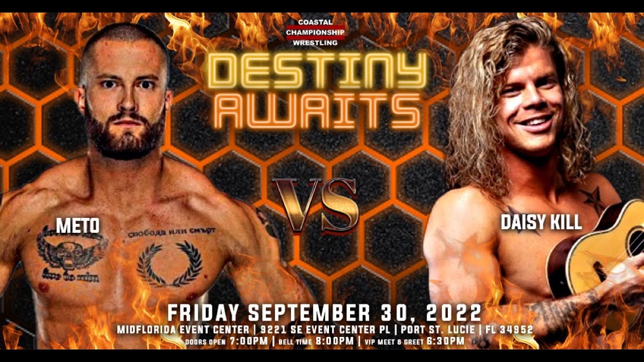 Meto vs. Daisy Kill, CCW Destiny Awaits 2022, PSL, FL 9.30.22 (Full Match) - YouTube