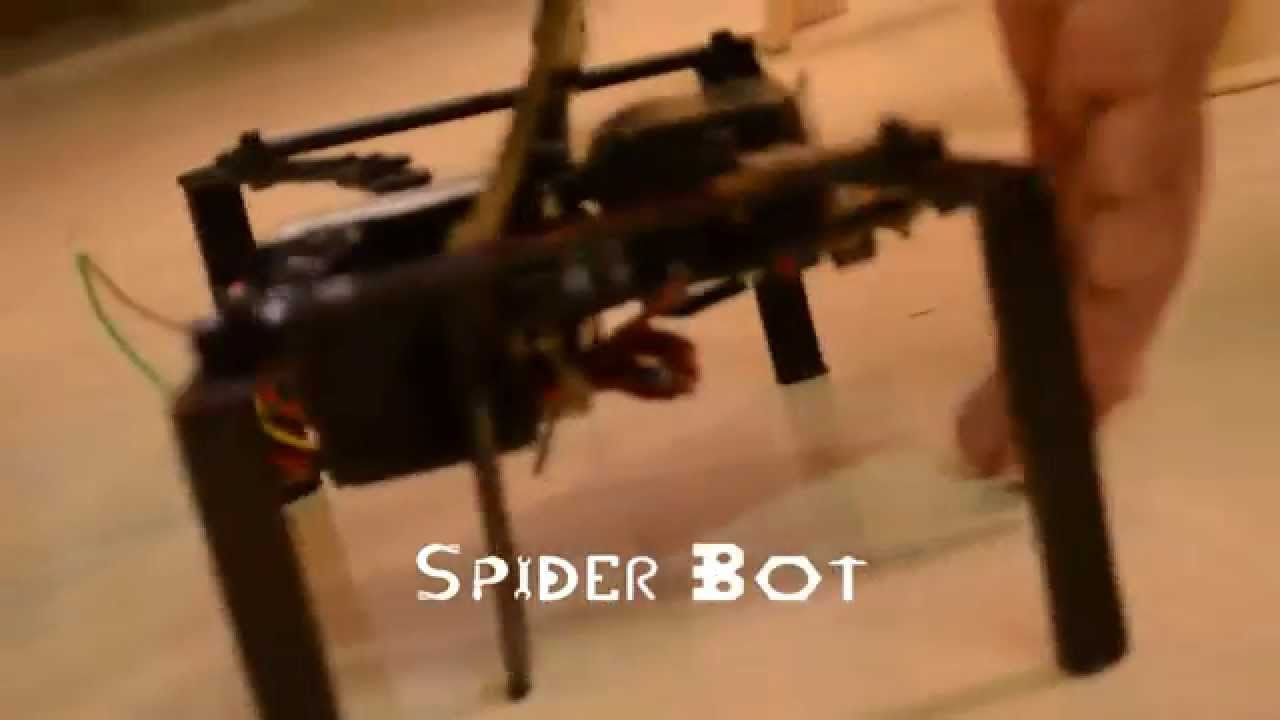 Spider Robot ExOr Robotics - YouTube