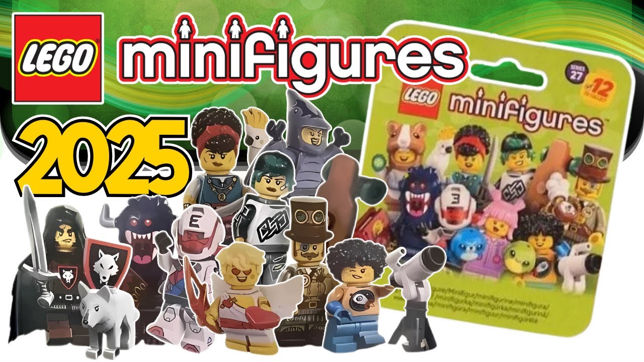 LEGO Minifigures Series 27 Full Reveal! Incredible Costumes & Exclusive ...