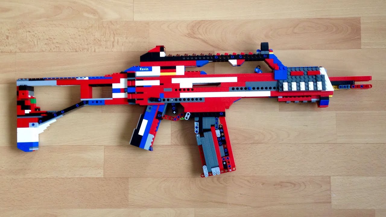 Working LEGO G36c (+Tutorial) - YouTube