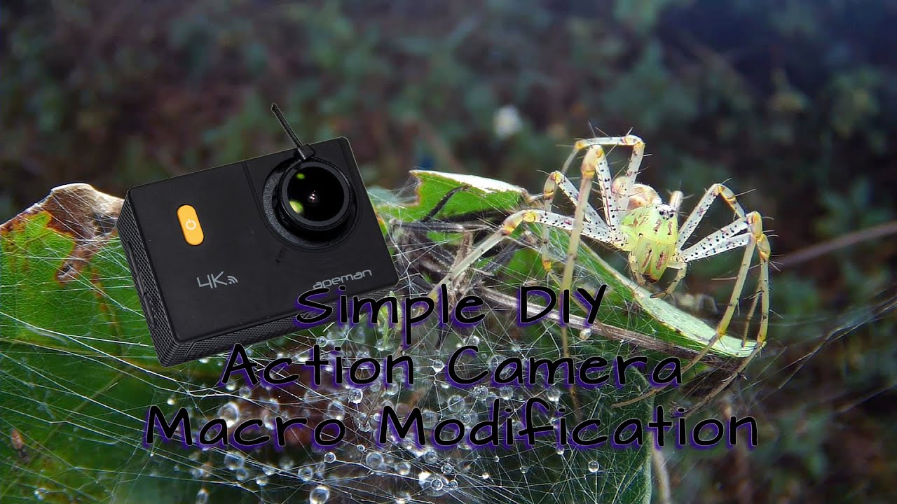 Simple Diy Macro Mod For Action Cameras Youtube