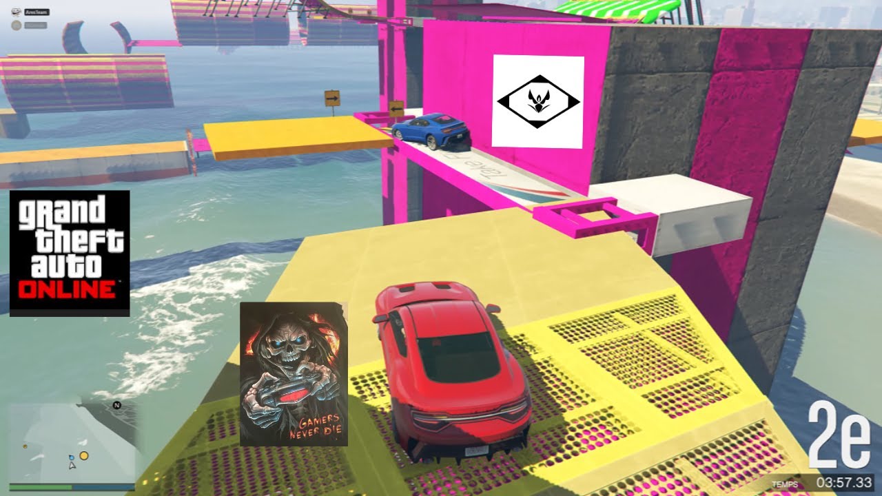 #gtav {T10 } PARKOUR RACE DOMINATOR GTX AVEC @AresTeamG CREE PAR ...