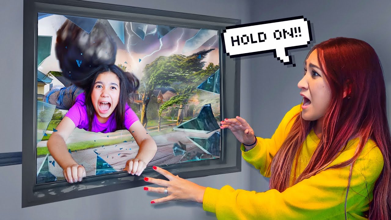 A Powerful Wind Thunderstorm Hit Our House!! *Emergency* | Jancy Family ...