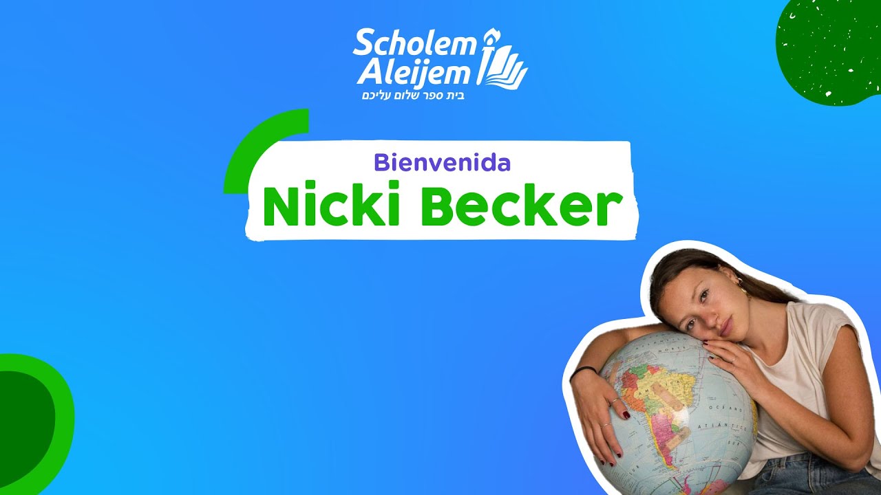 PRESENTACIÓN NICKI BECKER EN EL SCHOLEM - YouTube