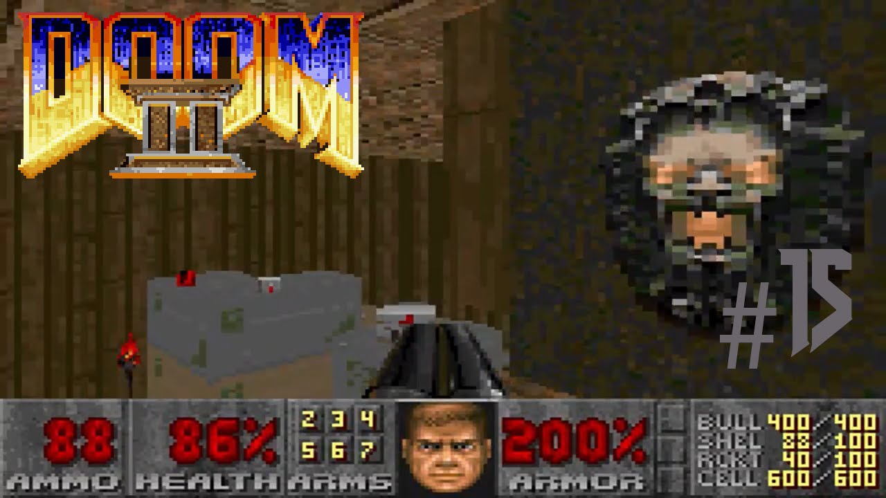 GBA Doom 2.Map 15 - YouTube