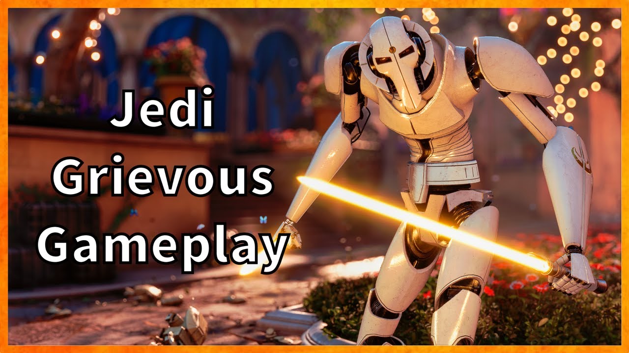 Jedi Grievous Gameplay Star Wars Battlefront 2 - YouTube