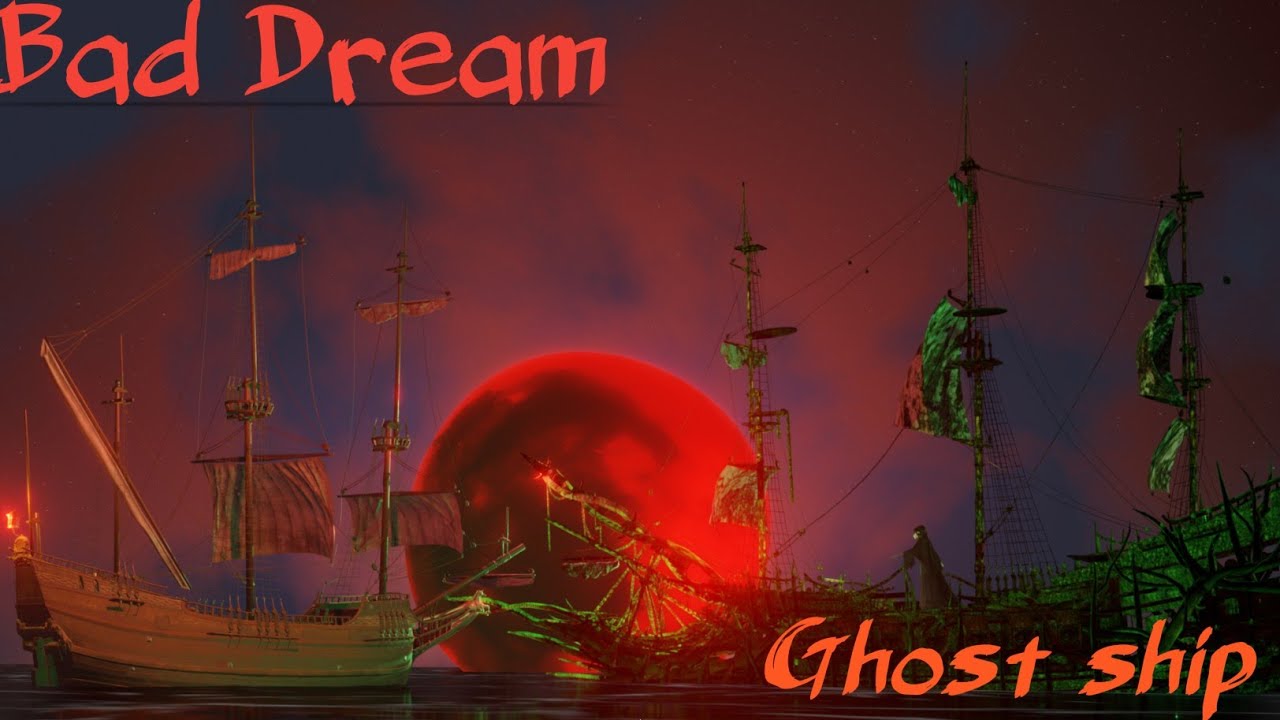 my bad dreams, ghost ship, short 3d animation, blender animation - YouTube