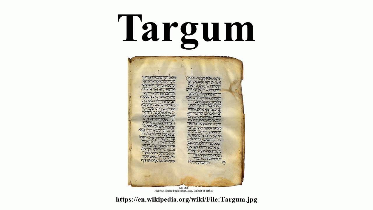 Targum - YouTube