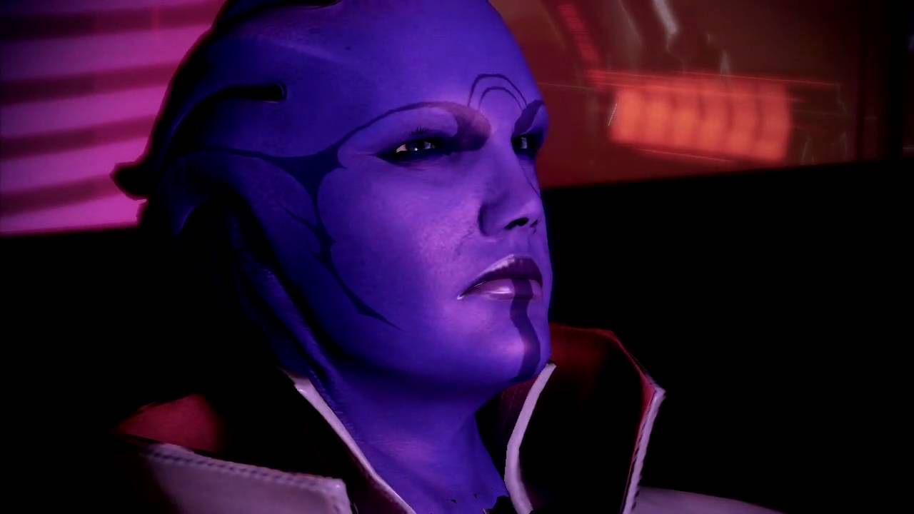 Mass Effect 2 - Omega Aria T'Loak and The Professor Part 1 - YouTube