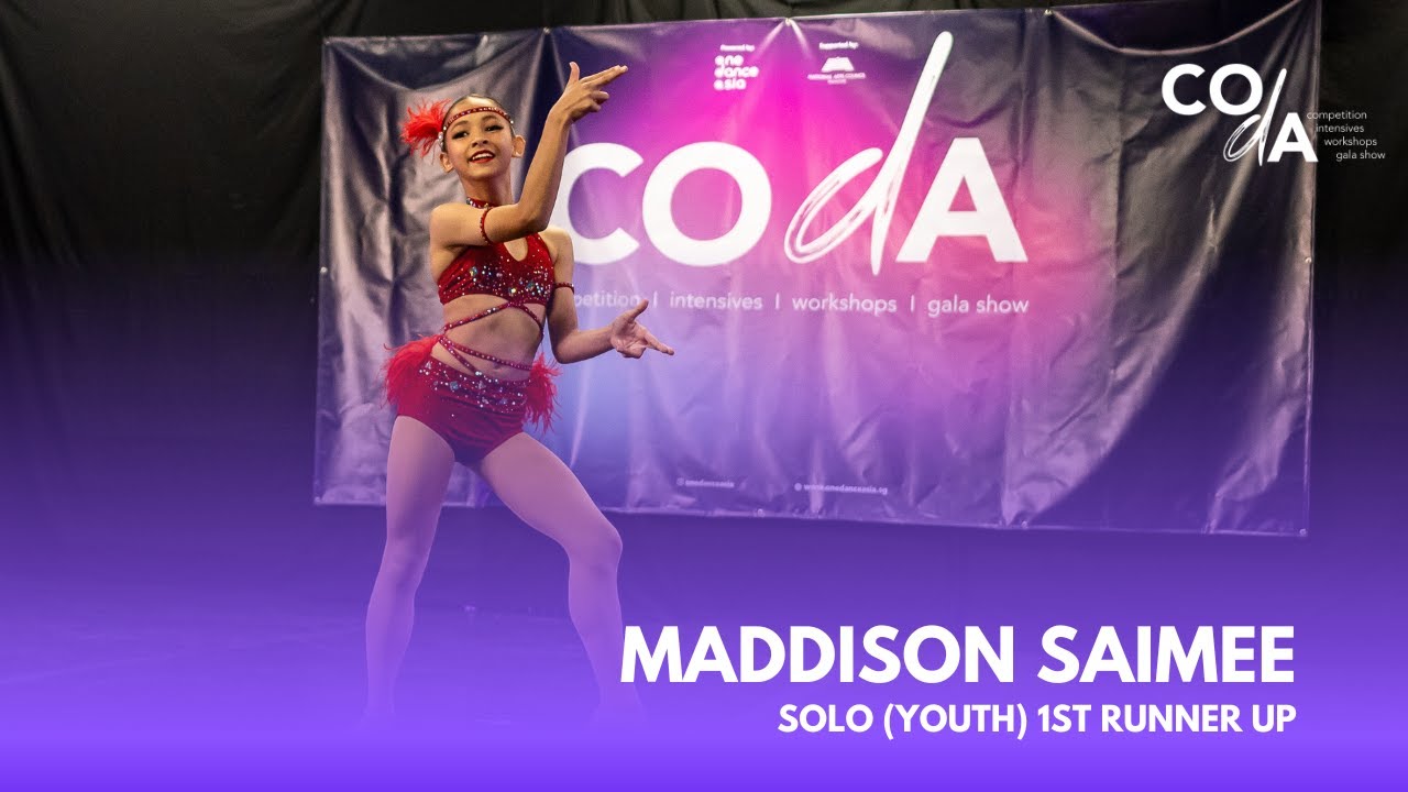 CODA Dance Competition 2023 | Solo (Youth) | Maddison Saimee (1st ...