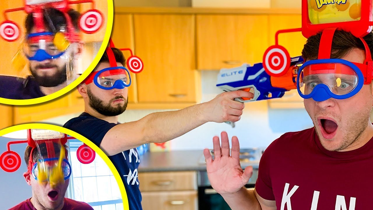 SHOTS FIRED DURING EGG HEAD CHALLENGE!!!! - YouTube