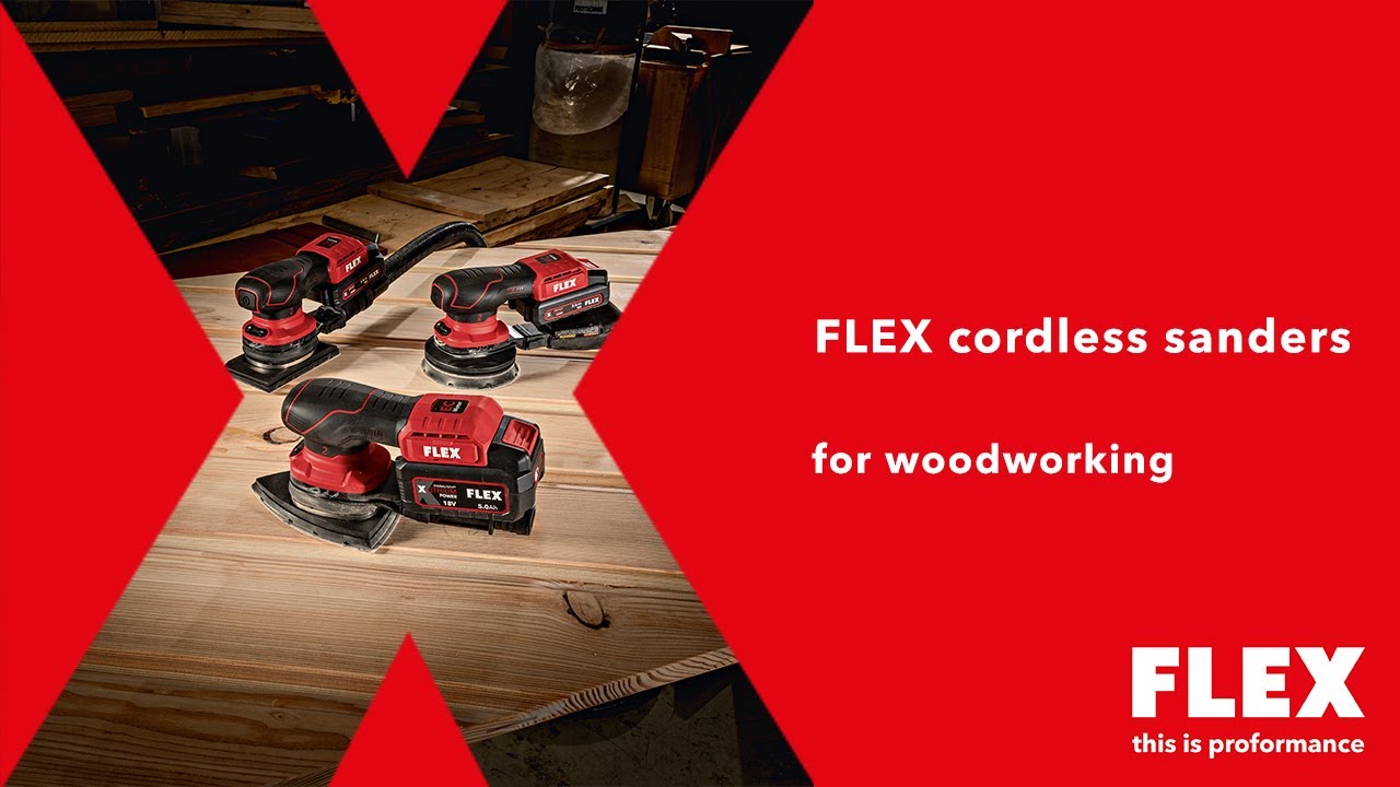 Ideal for precise and detailed woodworking: the new cordless sanders ...