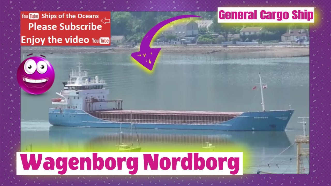 General Cargo Ship - Wagenborg Nordborg arrives at the seaport # ...