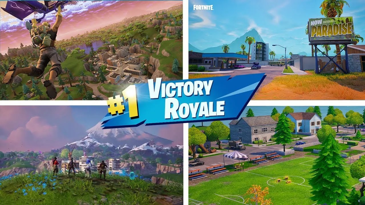 I Got A *VICTORY ROYALE* On *EVERY FORTNITE MAP* - YouTube