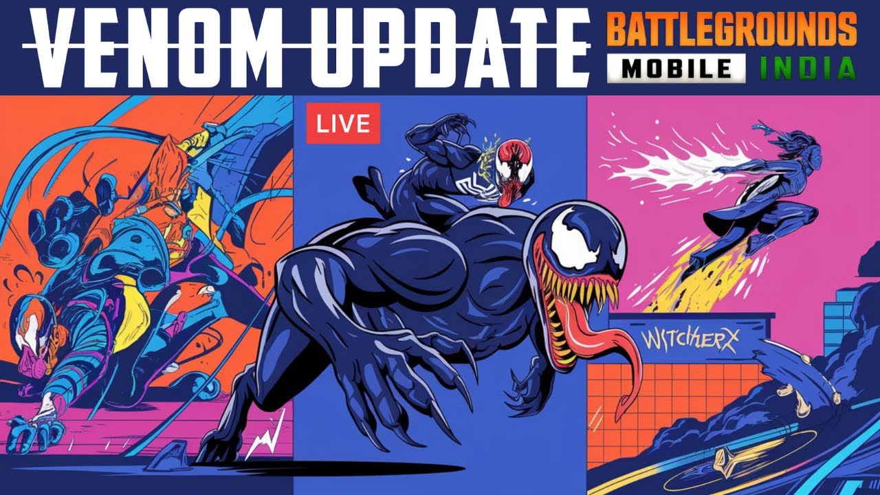 🔴BGMI VENOM UPDATE | DIWALI SPECIAL 🔥WITCHERX IS LIVE 🔥 #bgmi #bgmilive ...