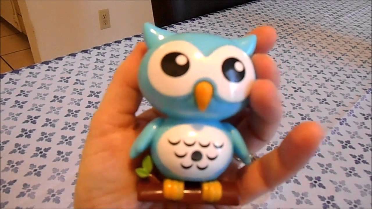Motion sensor owl - YouTube