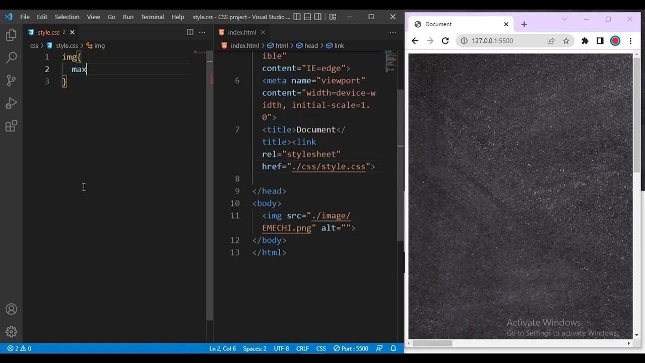 CSS Image Invert @emechicode - YouTube