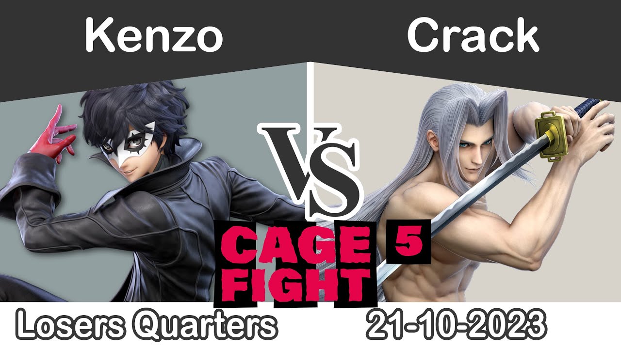Cage Fight 5 - Kenzo (Sephiroth, Joker, Pyra/Mythra) vs Crack ...