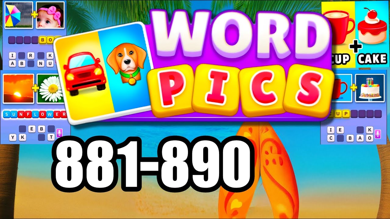 WORD PICS WORD GAME 881 882 883 884 885 886 887 888 889 890 - YouTube