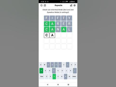 Repeatle- Wordle with duplicate letters (21 July 23) - YouTube