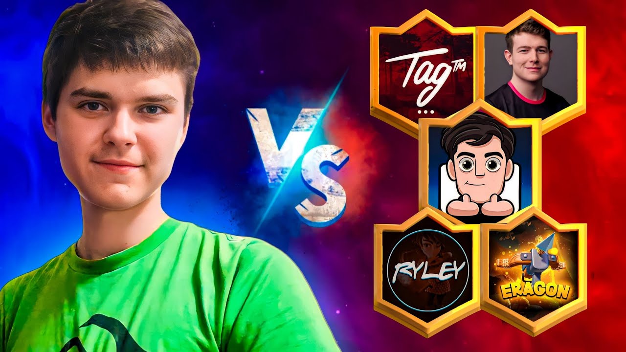 $500 Ian77 vs Clash Royale Youtubers 💵 - YouTube