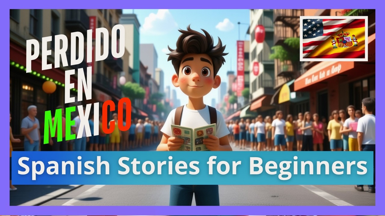 LEARN SPANISH FREE Stories (Getting Lost in the Heart of Mexico!) - YouTube