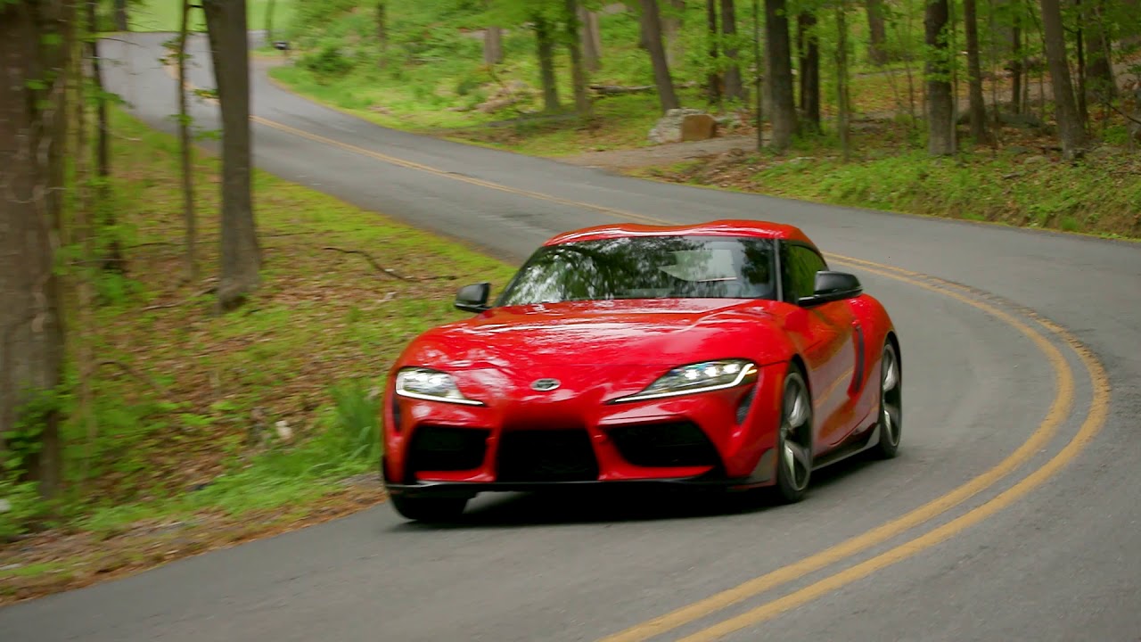 2020 Toyota Supra | Walkaround, Sounds And Driving On The Road ...