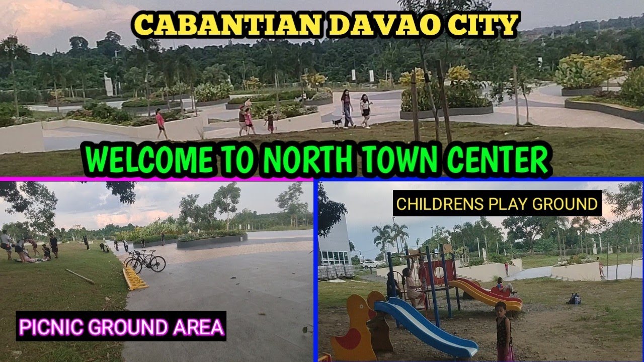 CITY MALL NORTH TOWN CENTER AND PARK TOUR VLOG LOCATED AT CABANTIAN ...