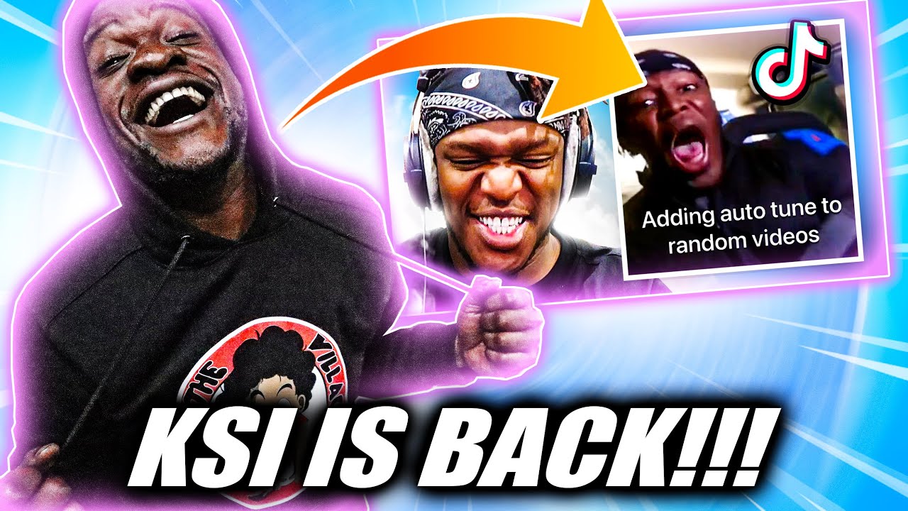 KSI IS BACK! | Someone made a song from my freakout (REACTION) - YouTube