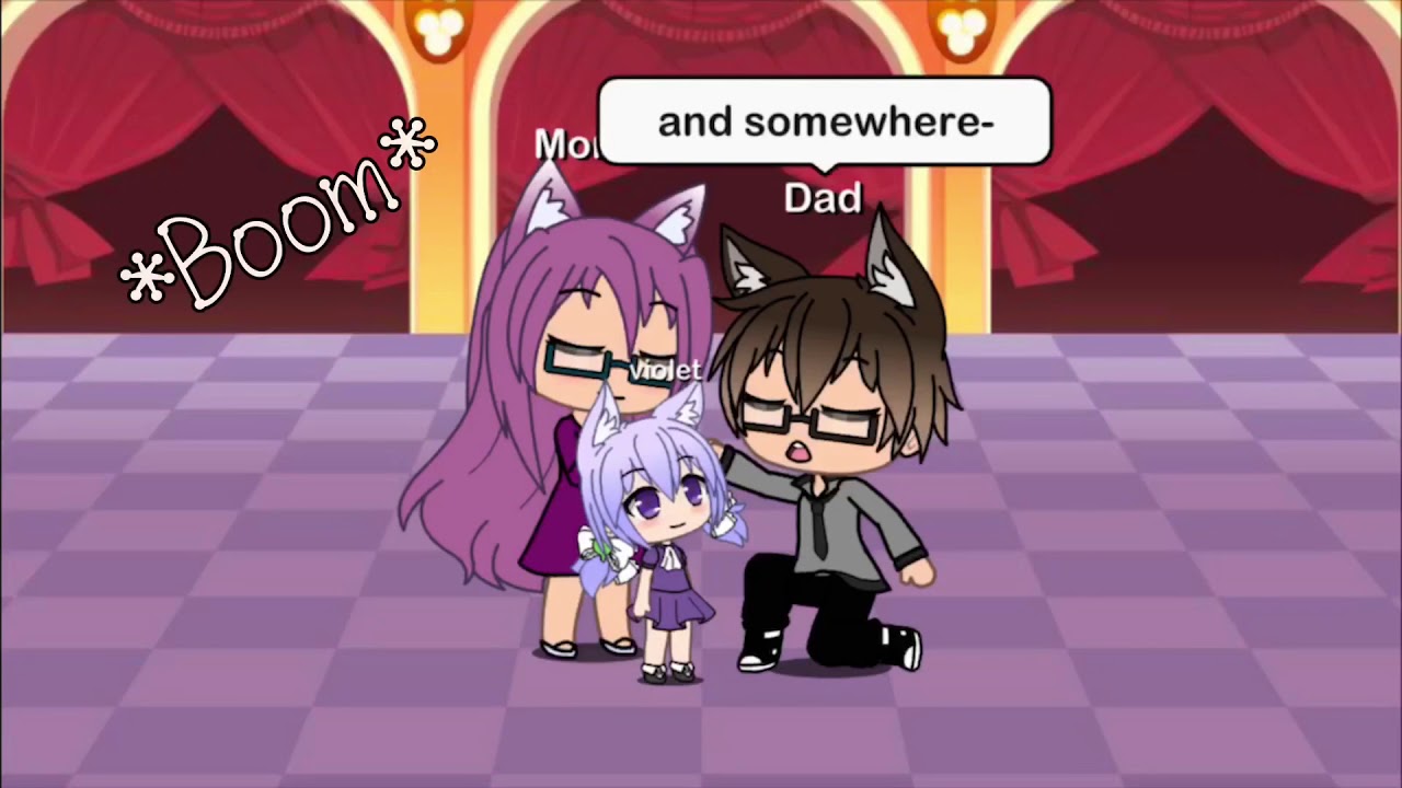 Alpha wolf falls In love with a human || Gacha life || - YouTube