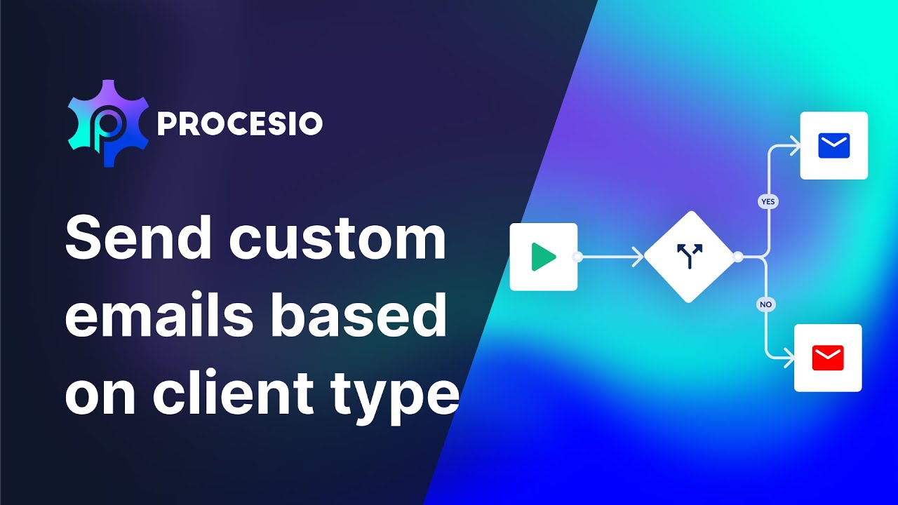 Send custom emails based on client type - YouTube