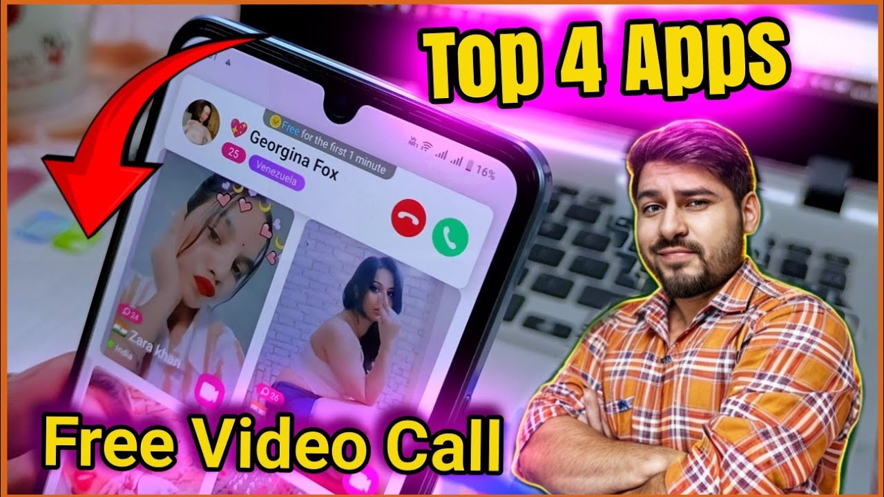 Top 4 Free Video Call App 2024 | Random Chat App | Online Video Call ...