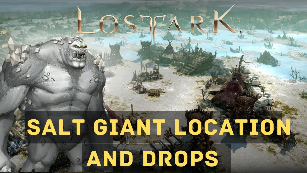 Lost Ark: World Boss Salt Giant Location and Drops - YouTube