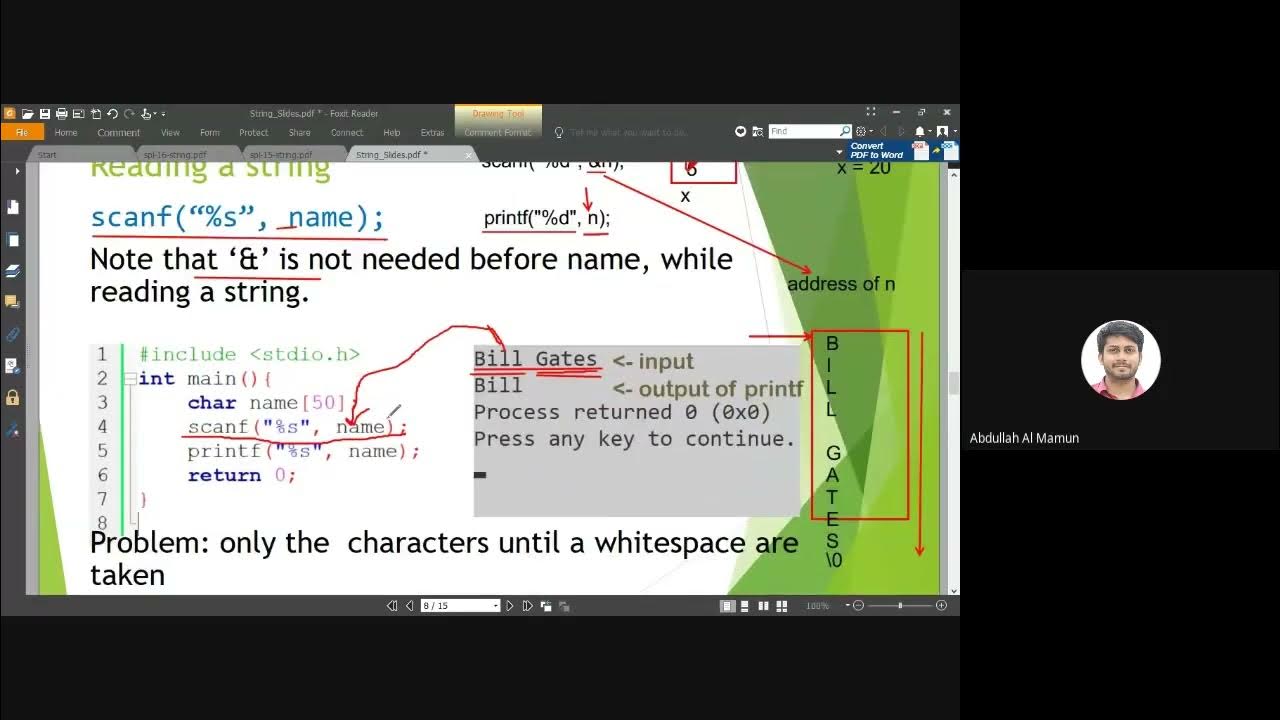 Lecture 14 - Structured Programming Language (CSE 1111) [Abdullah Al Mamun] - YouTube
